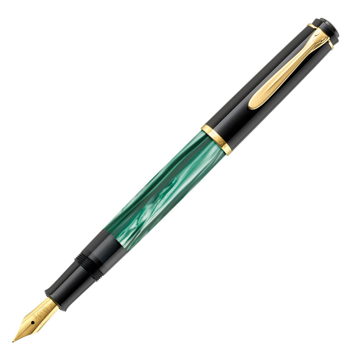 Pelikan Classic M200 Green Marbled fountain pen – Fontoplumo